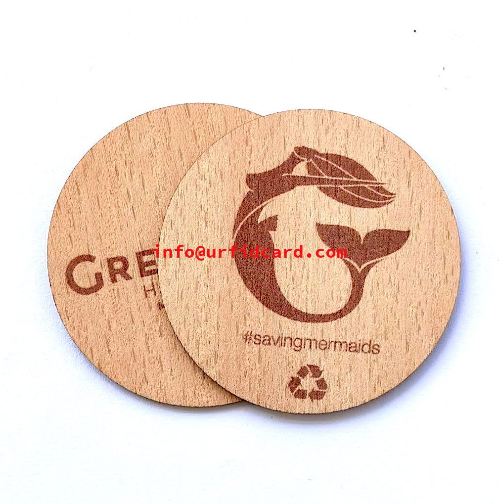 Wood keycards compatible with Secure Lox System are on sale